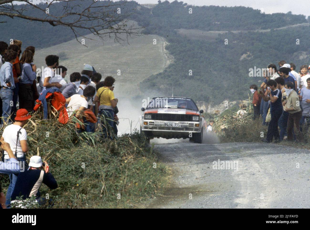 Michele Cinotto (ITA) Emilio Radaelli (ITA) Audi Quattro Gr4 Audi Sport ...