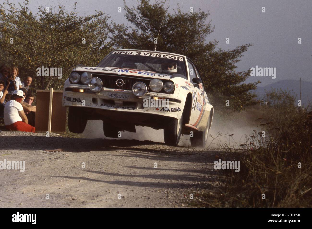 Massimo Miki Biasion (ITA) Tiziano Siviero (ITA) Opel Ascona 400 Gr4 ...