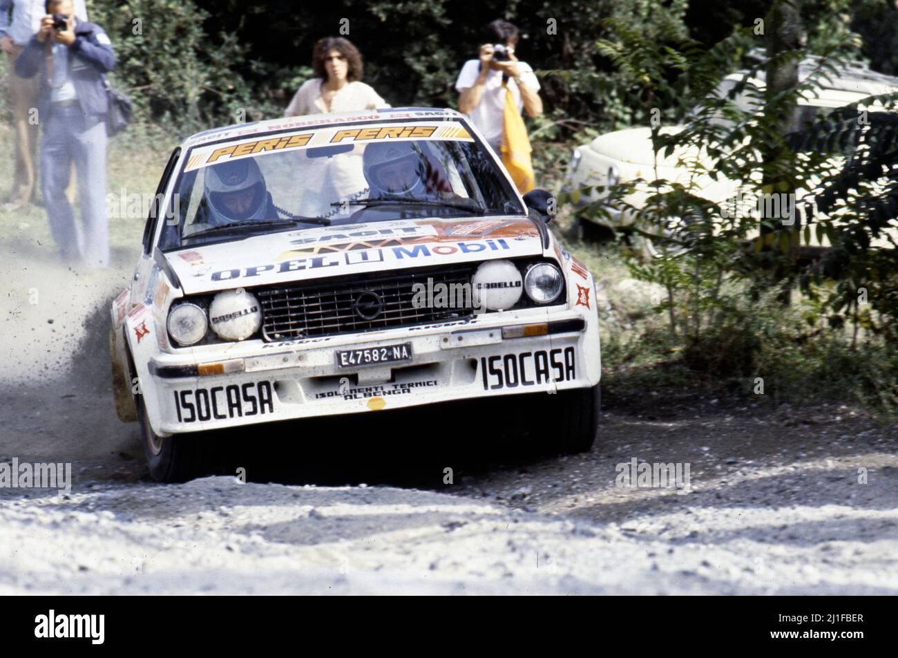 Maurizio Verini (ITA) Andrea Ulivi (ITA) Opel Ascona 400 Gr4 Conrero ...