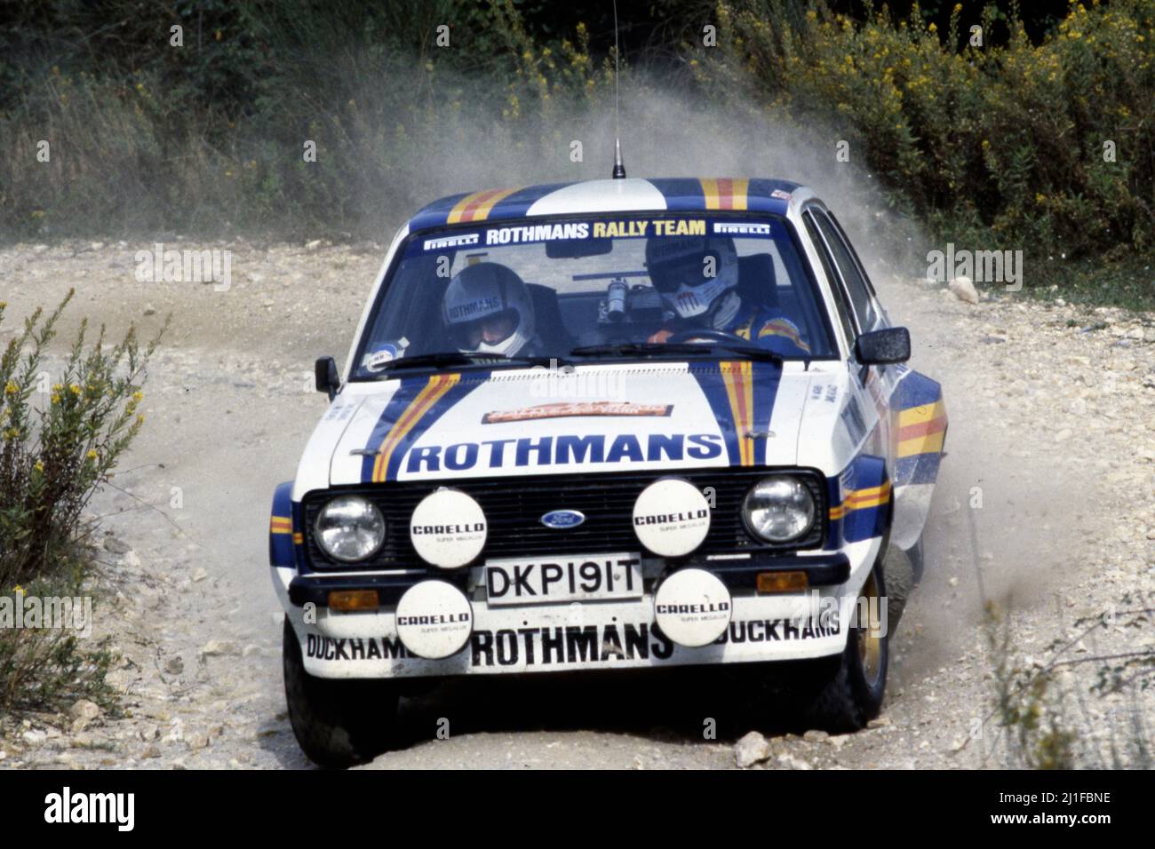 Ari Vatanen (FIN) David Richards (GBR) Ford Escort RS Gr4 Ford Rothmans ...