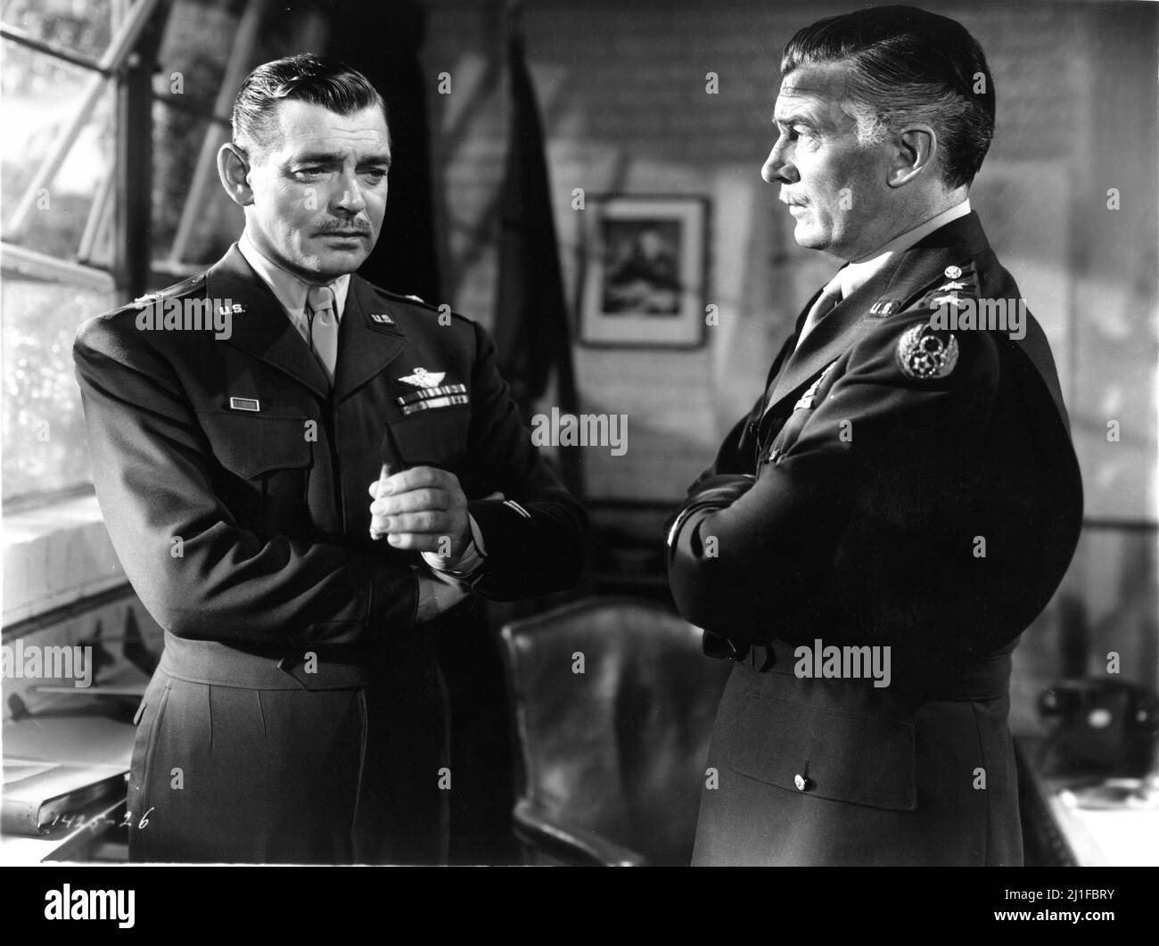 CLARK GABLE and WALTER PIDGEON in COMMAND DECISION 1948 director SAM ...