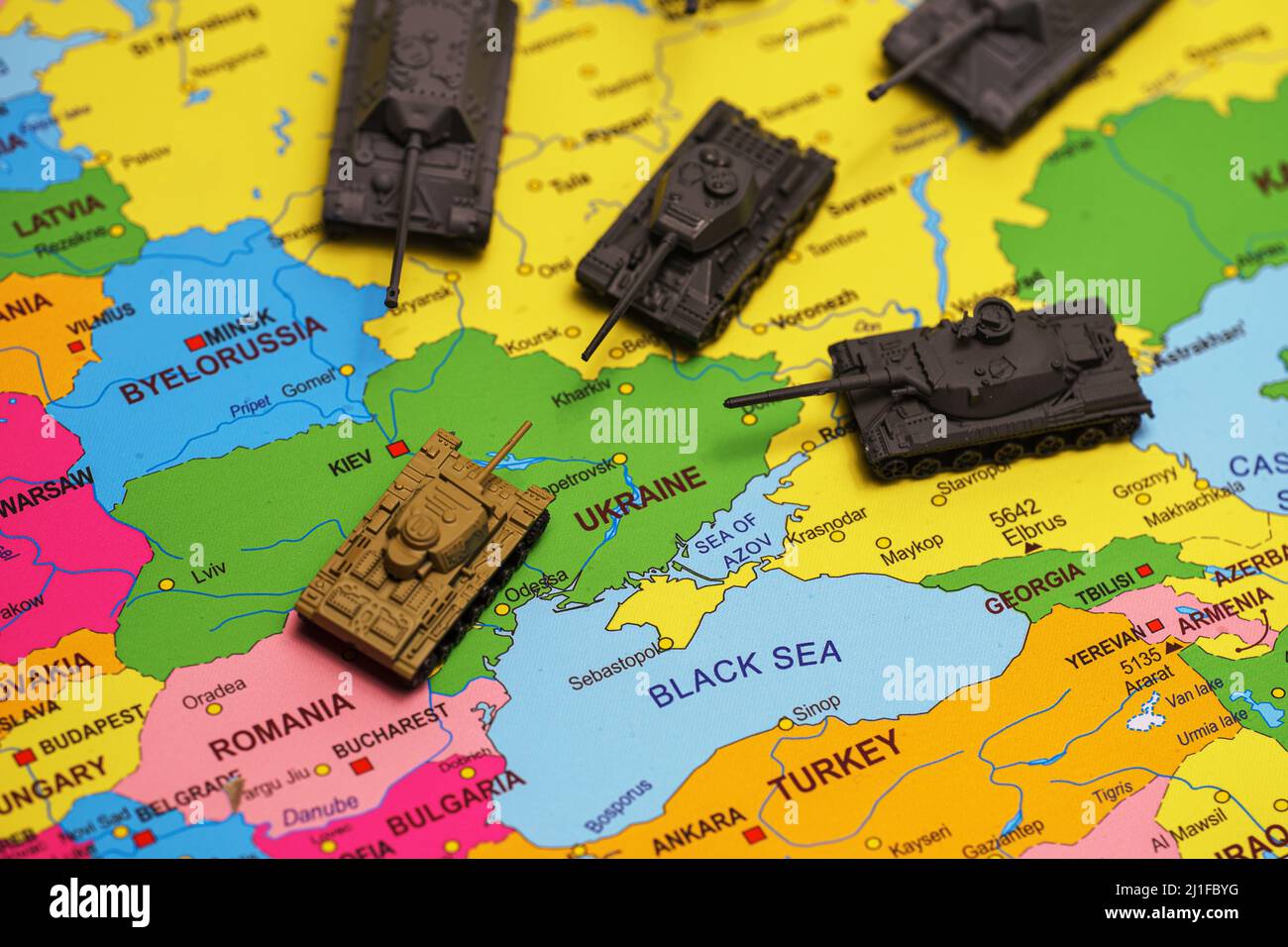 Europe map plastic tank hi-res stock photography and images - Alamy