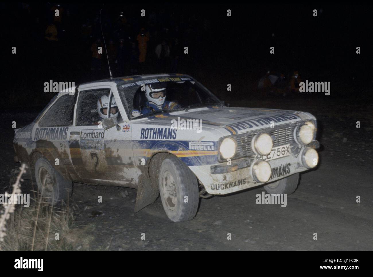 Ari Vatanen (FIN) David Richards (GBR) Ford Escort RS Gr4 Ford Rothmans ...