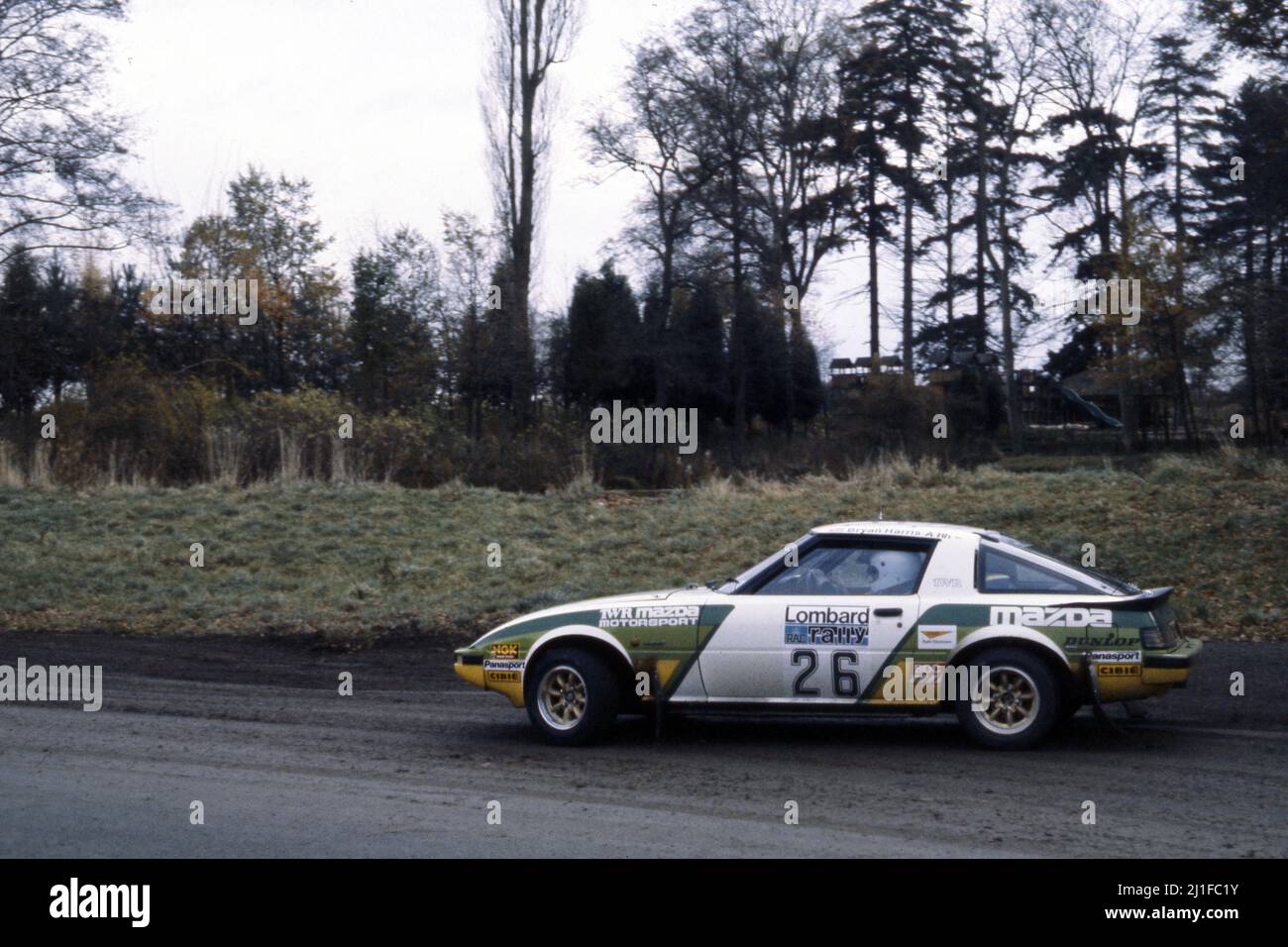 Rod Millen (NZ) Bryan Harris (GBR) Mazda Rx-7 Gr2 Twr Mazda Motorsport ...
