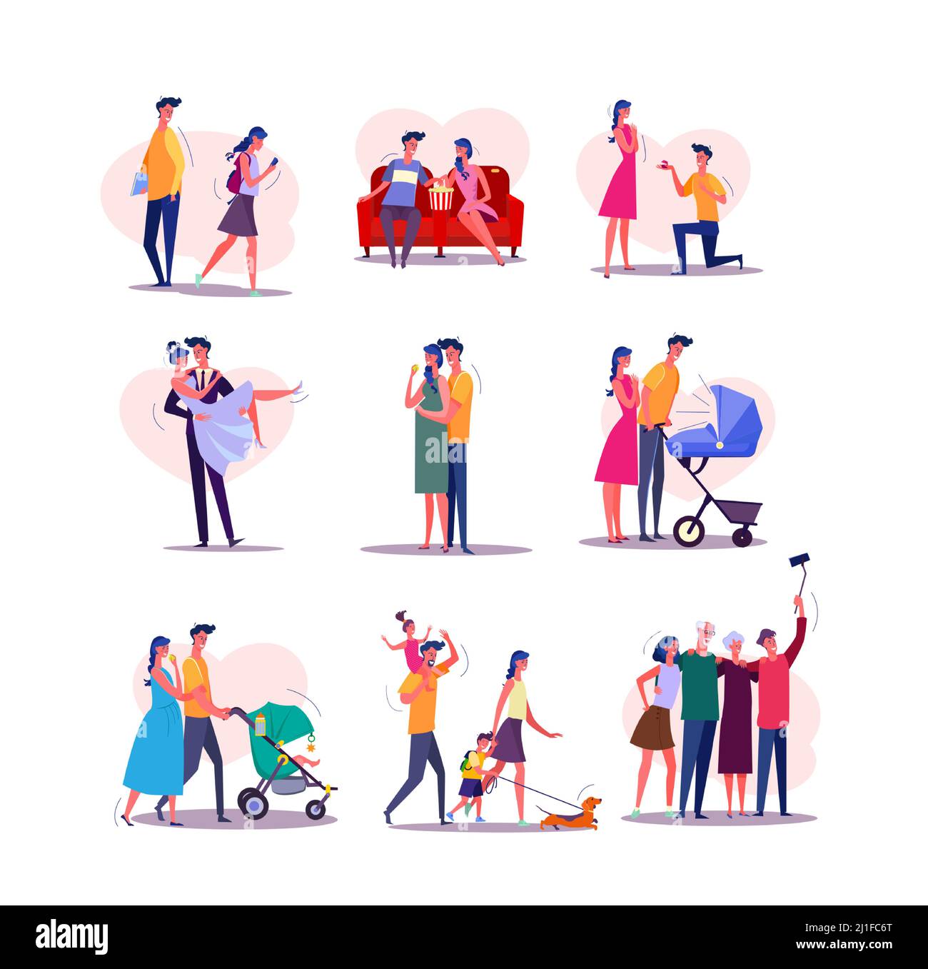 Children getting Stock Vector Images - Alamy