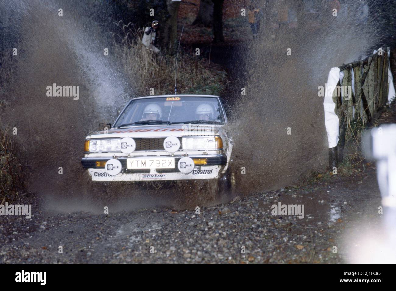 Andy Dowson (GBR) Kevin Gormley (GBR) Nissan Bluebird Turbo Gr2 Stock ...