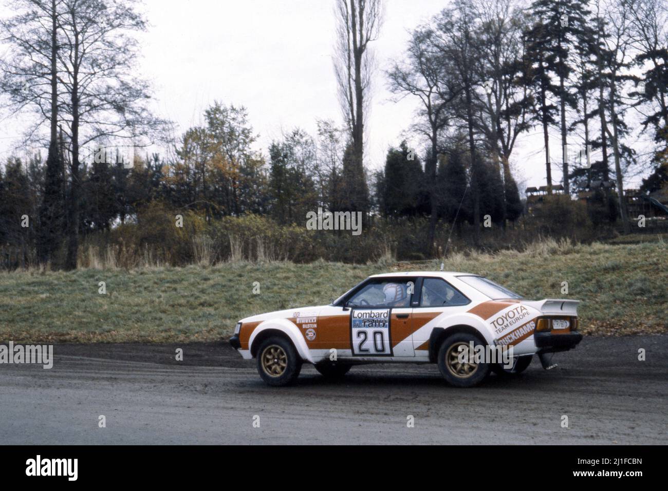 Terry Kaby (GBR) Rob Arthur (GBR) Toyota Celica Gr4 Toyota Team Europe ...