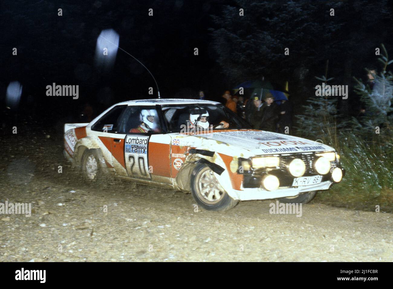 Terry Kaby (GBR) Rob Arthur (GBR) Toyota Celica Gr4 Toyota Team Europe ...