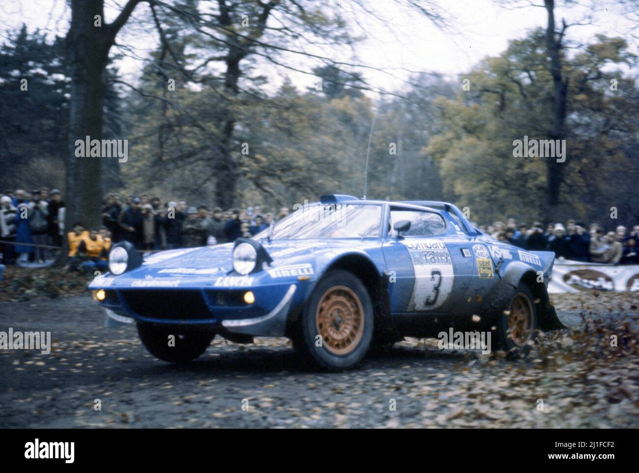 Markku Alen (FIN) Ilkka Kivimaki (FIN) Lancia Stratos Hf Gr4 Lancia UK ...