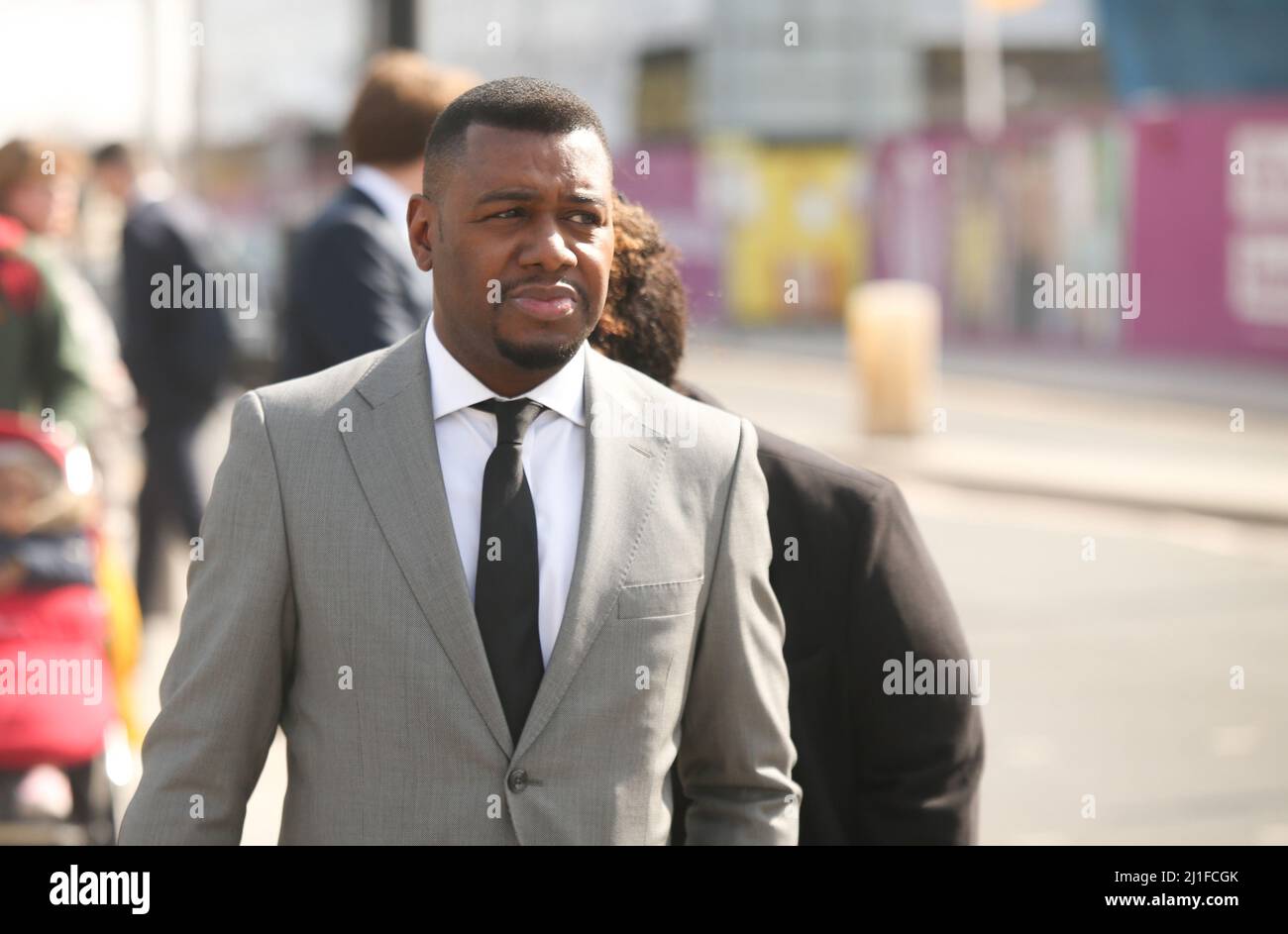 Nick Kenton, Mark Woolcock's nephew, at Barking Town Hall in east ...