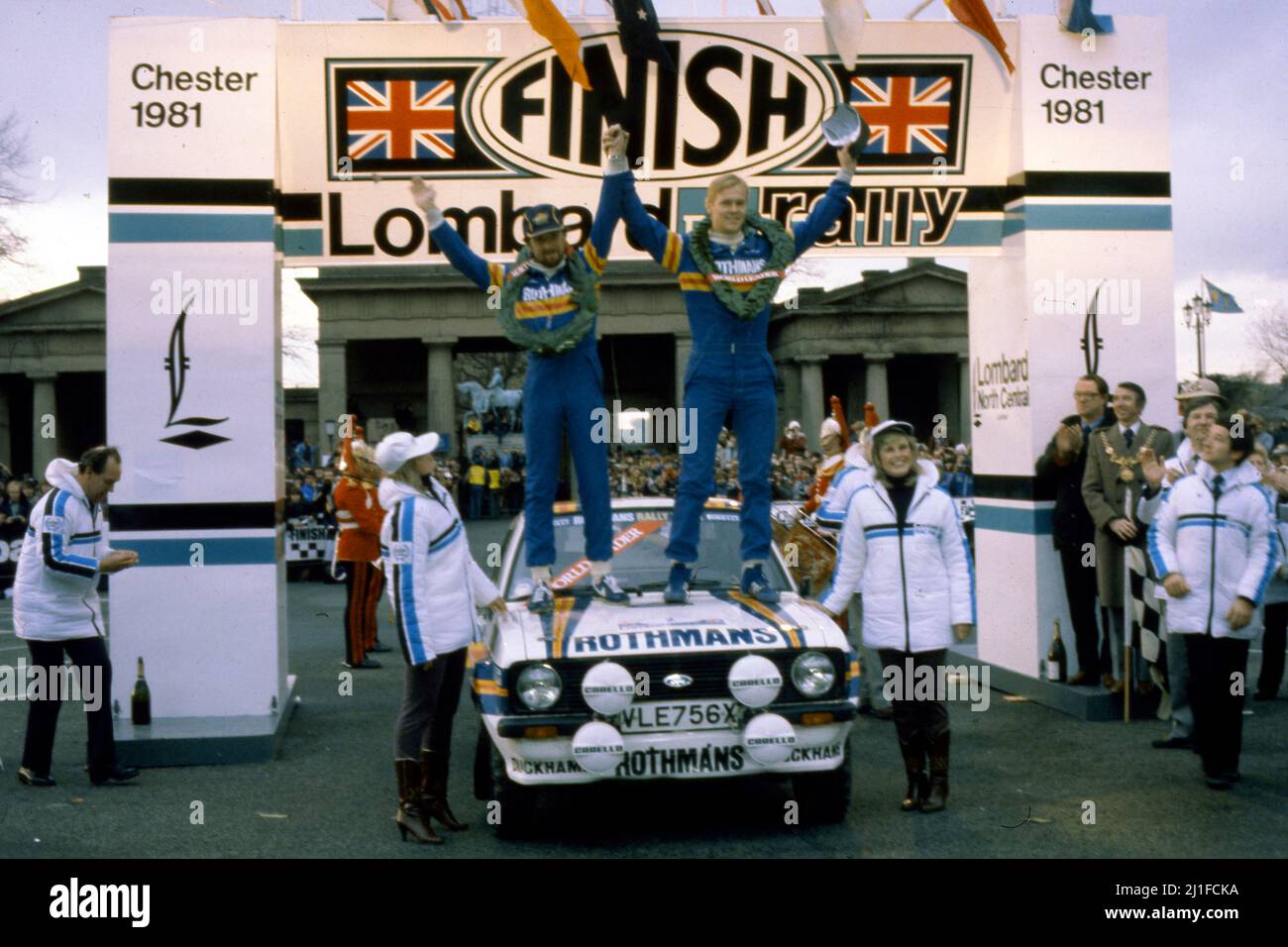 Ari Vatanen (FIN) David Richards (GBR) Ford Escort RS Gr4 Ford Rothmans ...