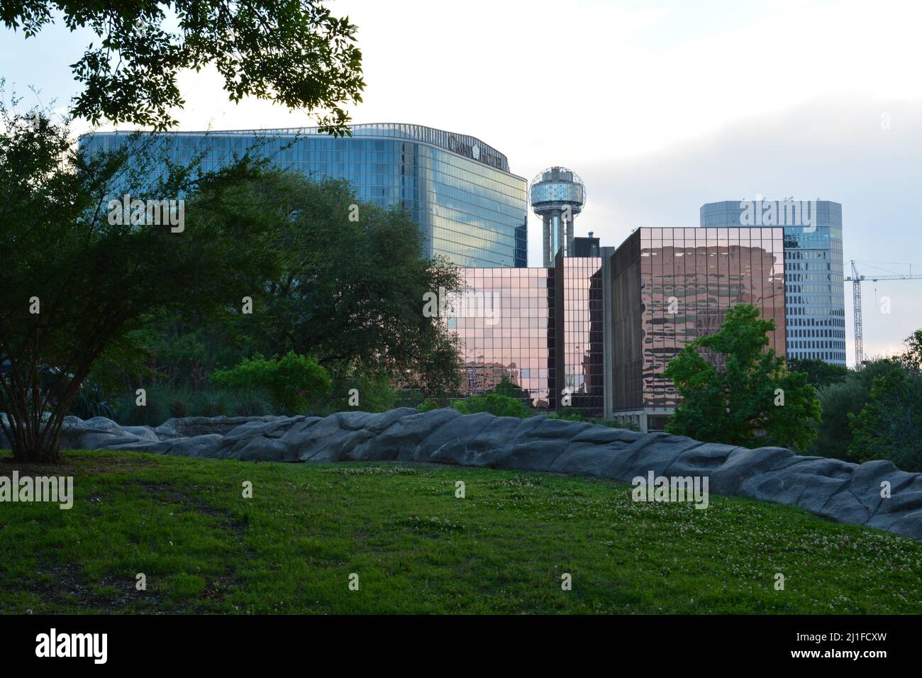 Buildings of the downtown, Dallas Texas April 2017 Stock Photo - Alamy