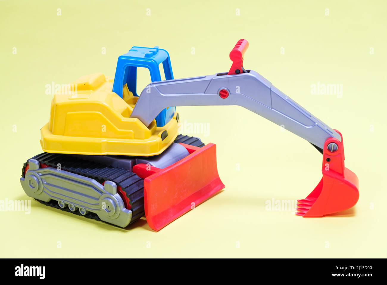 Toy excavator hi-res stock photography and images - Alamy