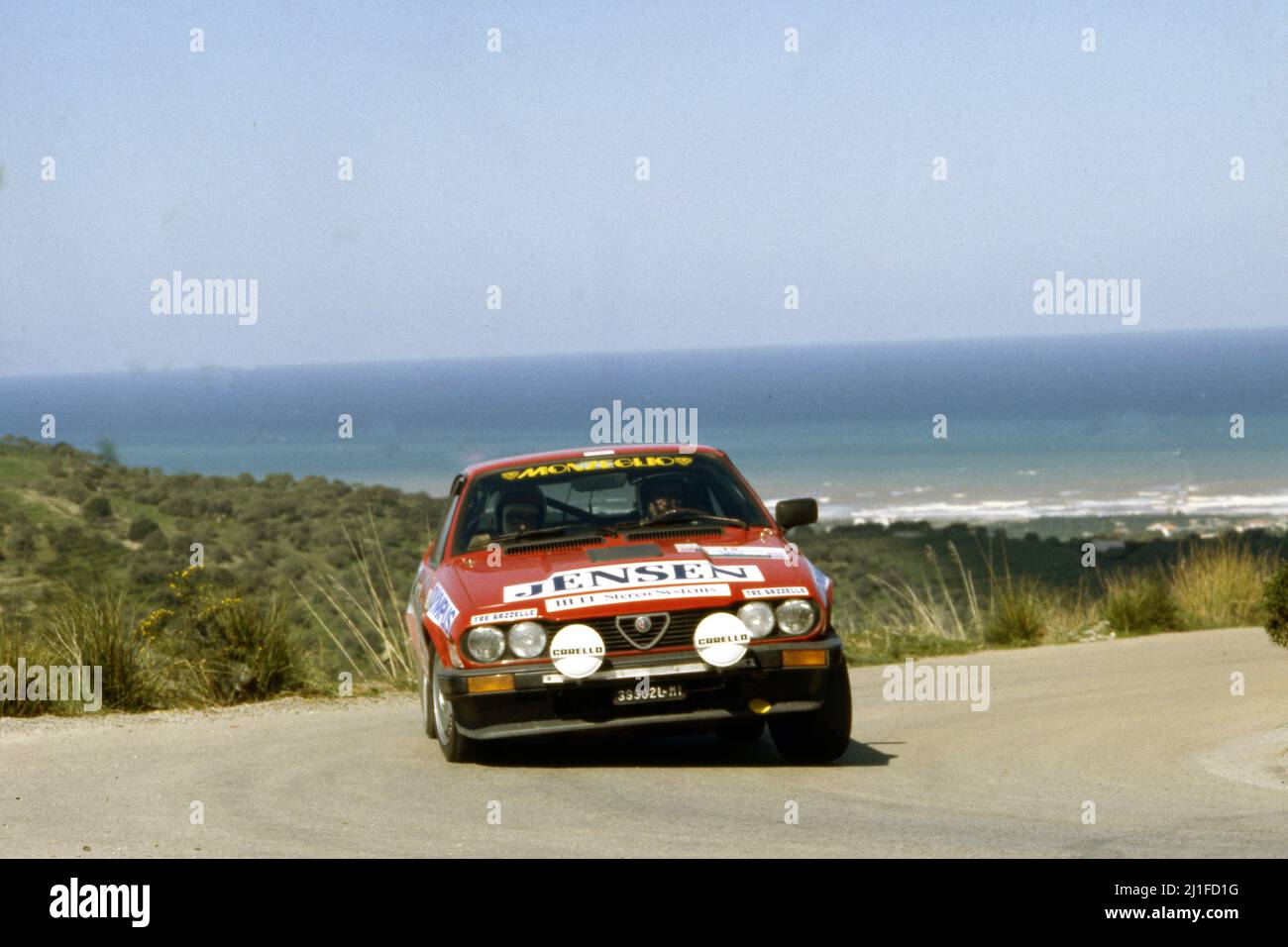 Bruno Bentivogli (ITA) Stefano Steve Evangelisti (ITA) Alfa Romeo ...