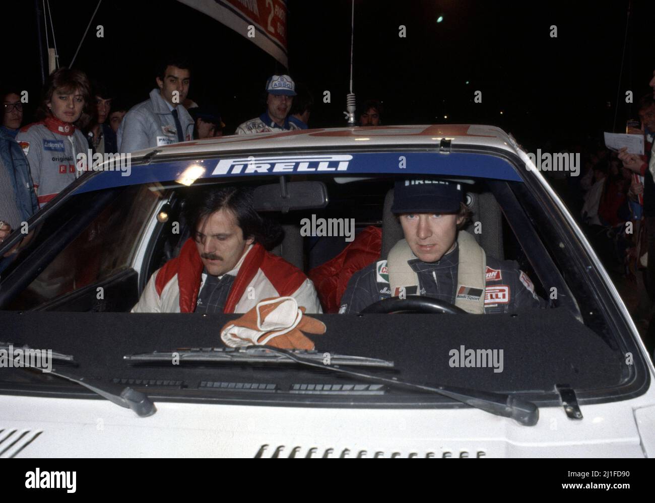 Michele Cinotto (ITA) Emilio Radaelli (ITA) Audi Quattro Gr4 Audi Sport ...