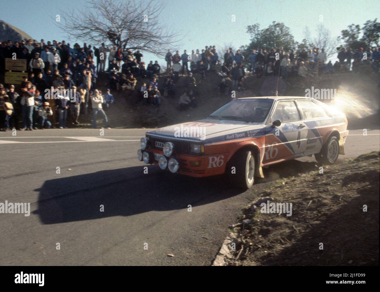 Michele Cinotto (ITA) Emilio Radaelli (ITA) Audi Quattro Gr4 Audi Sport ...