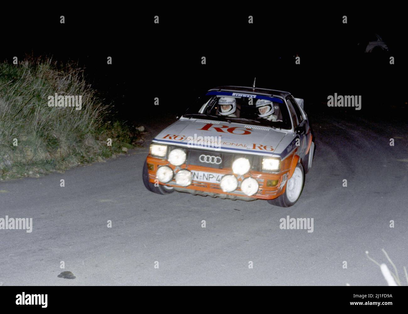 Michele Cinotto (ITA) Emilio Radaelli (ITA) Audi Quattro Gr4 Audi Sport ...