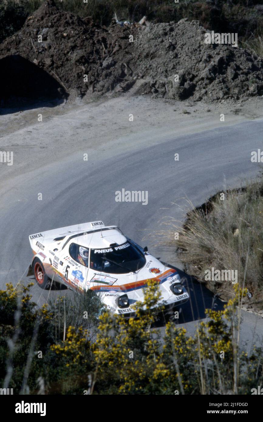 Fabrizio Tabaton (ITA) Luciano Tedeschini (ITA) Lancia Stratos Hf Gr4 ...