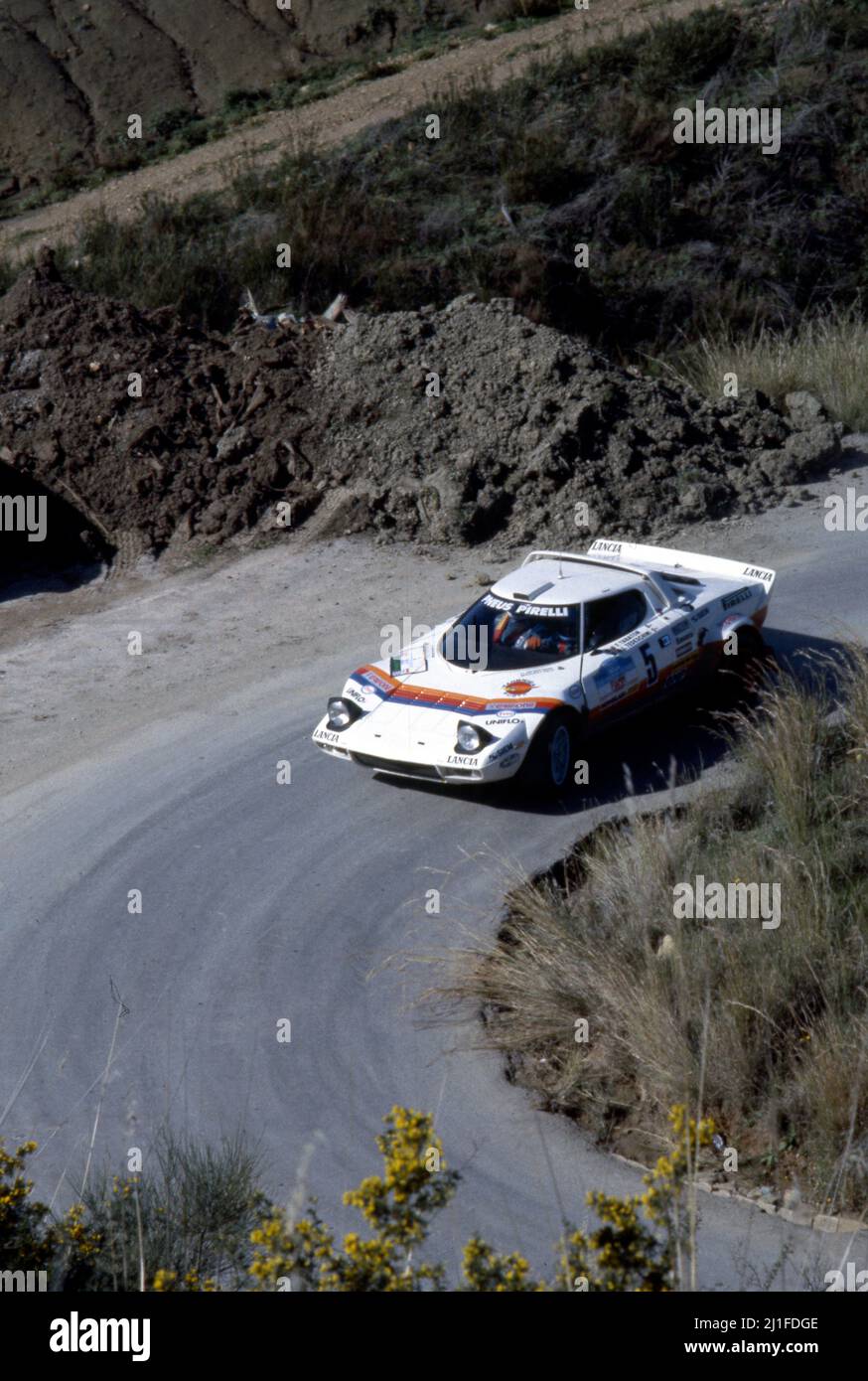 Fabrizio Tabaton (ITA) Luciano Tedeschini (ITA) Lancia Stratos Hf Gr4 ...