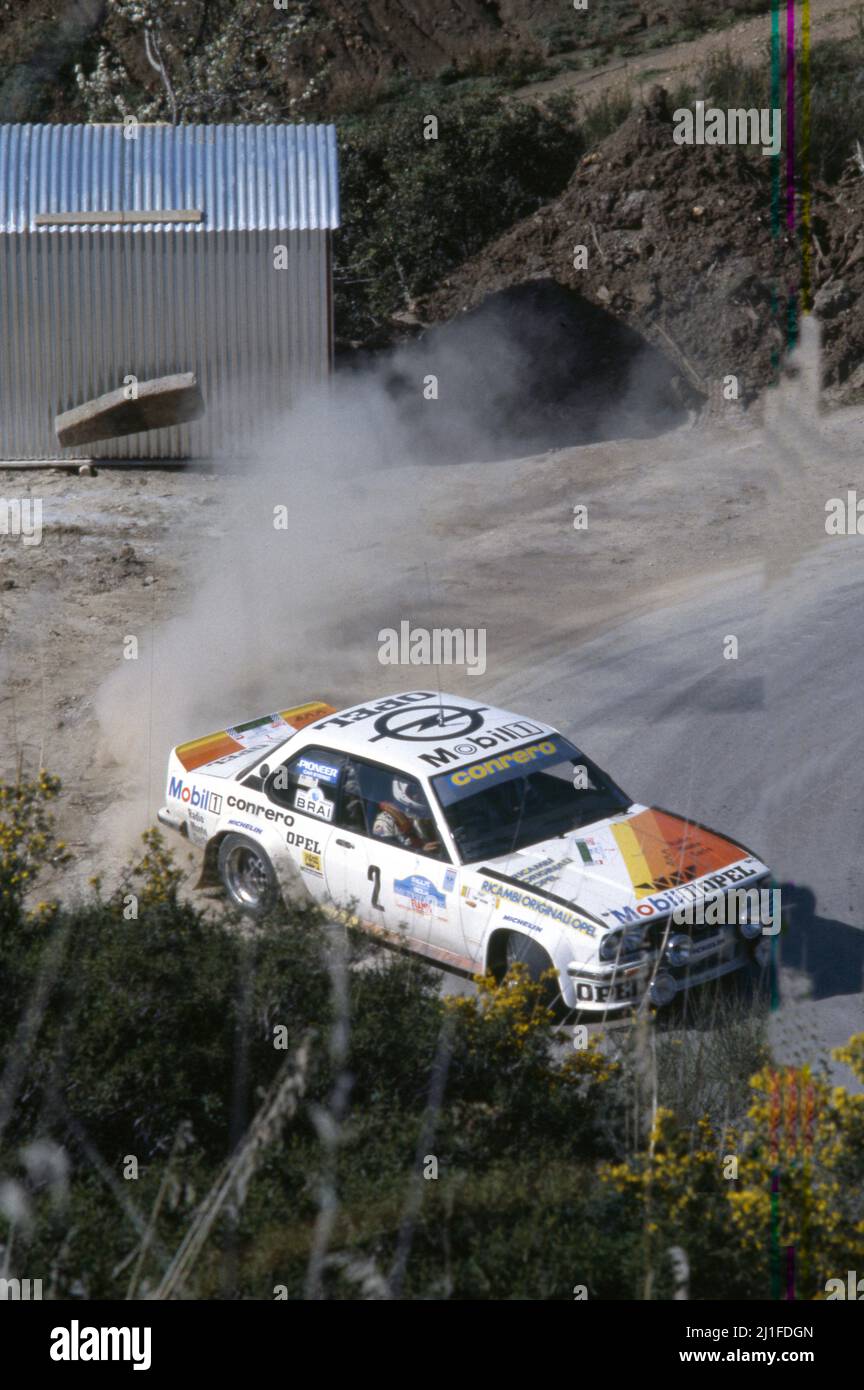 Antonio Tony Fassina (ITA) Roberto Rudy Dal Pozzo (ITA) Opel Ascona 400 ...