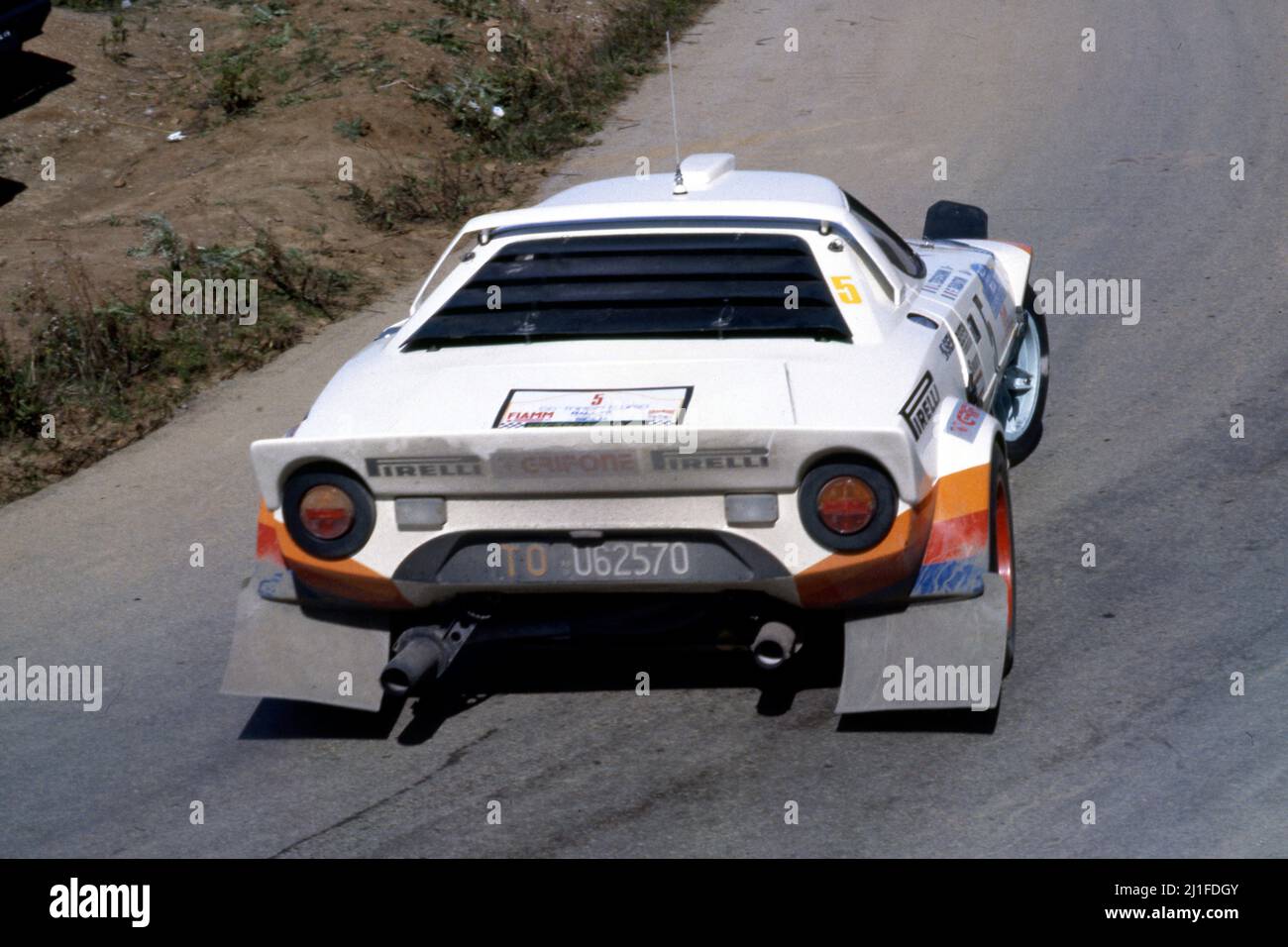 Fabrizio Tabaton (ITA) Luciano Tedeschini (ITA) Lancia Stratos Hf Gr4 ...