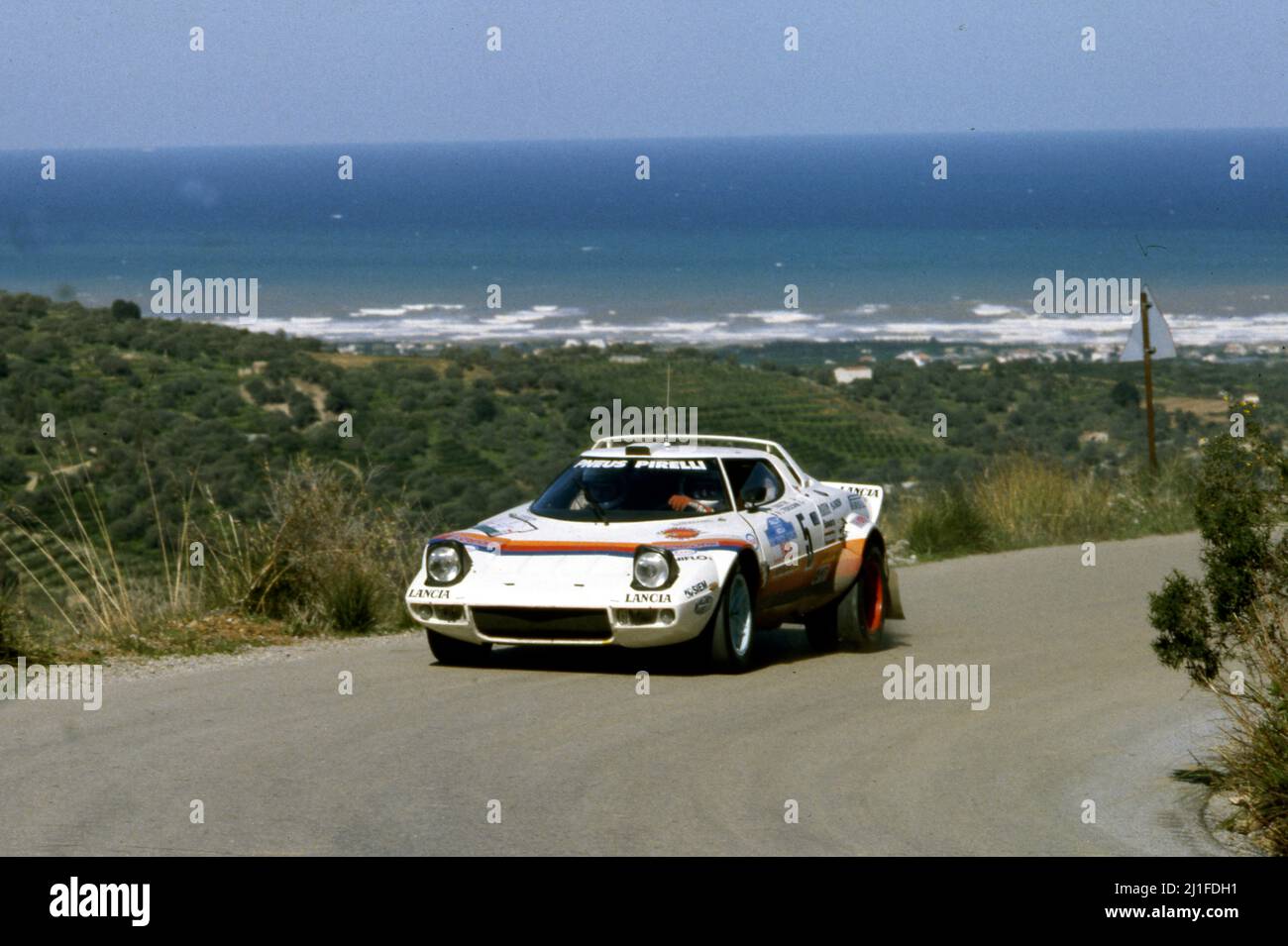 Fabrizio Tabaton (ITA) Luciano Tedeschini (ITA) Lancia Stratos Hf Gr4 ...