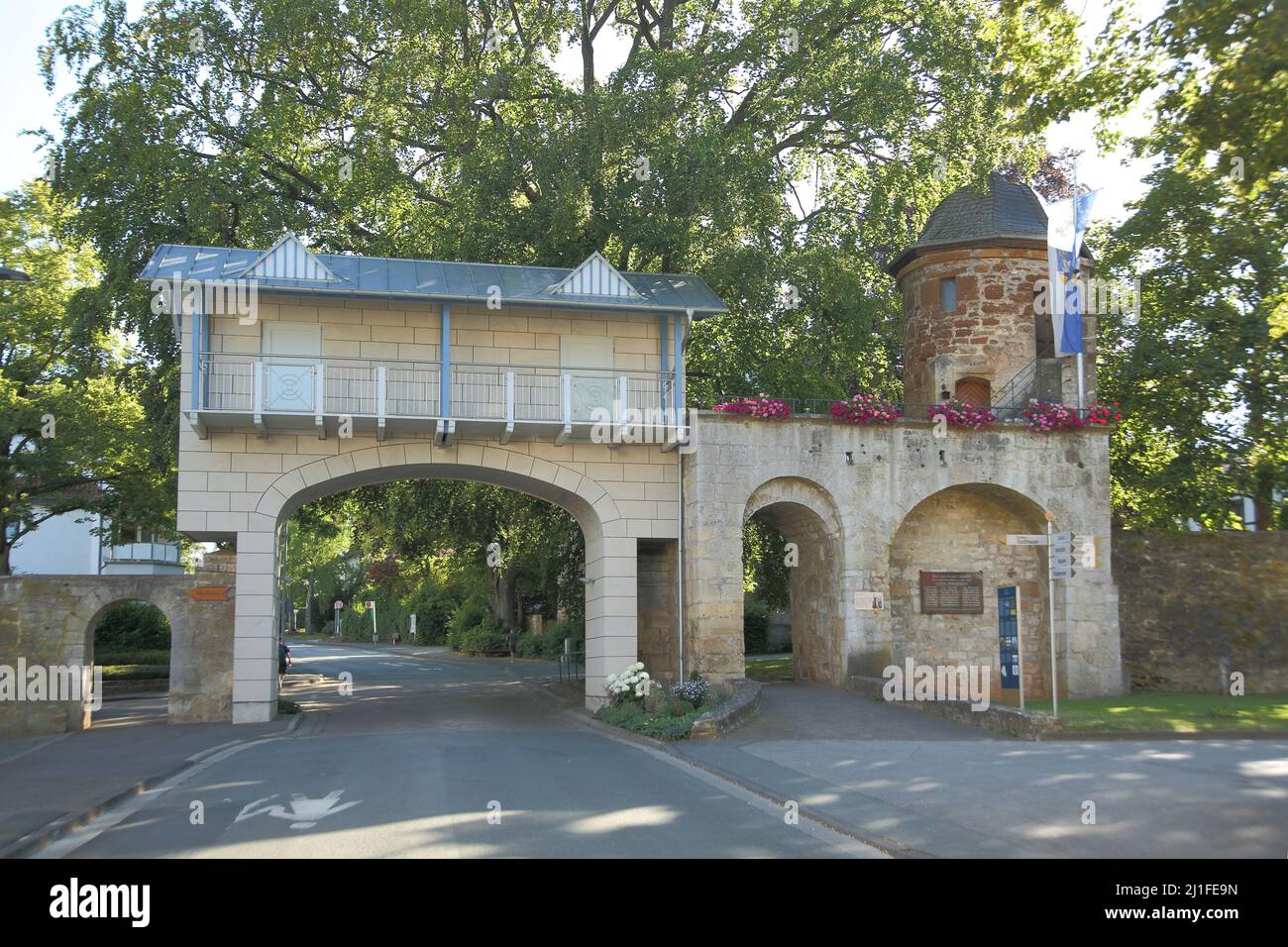 Enser Gate in Korbach, Hesse, Germany Stock Photo - Alamy