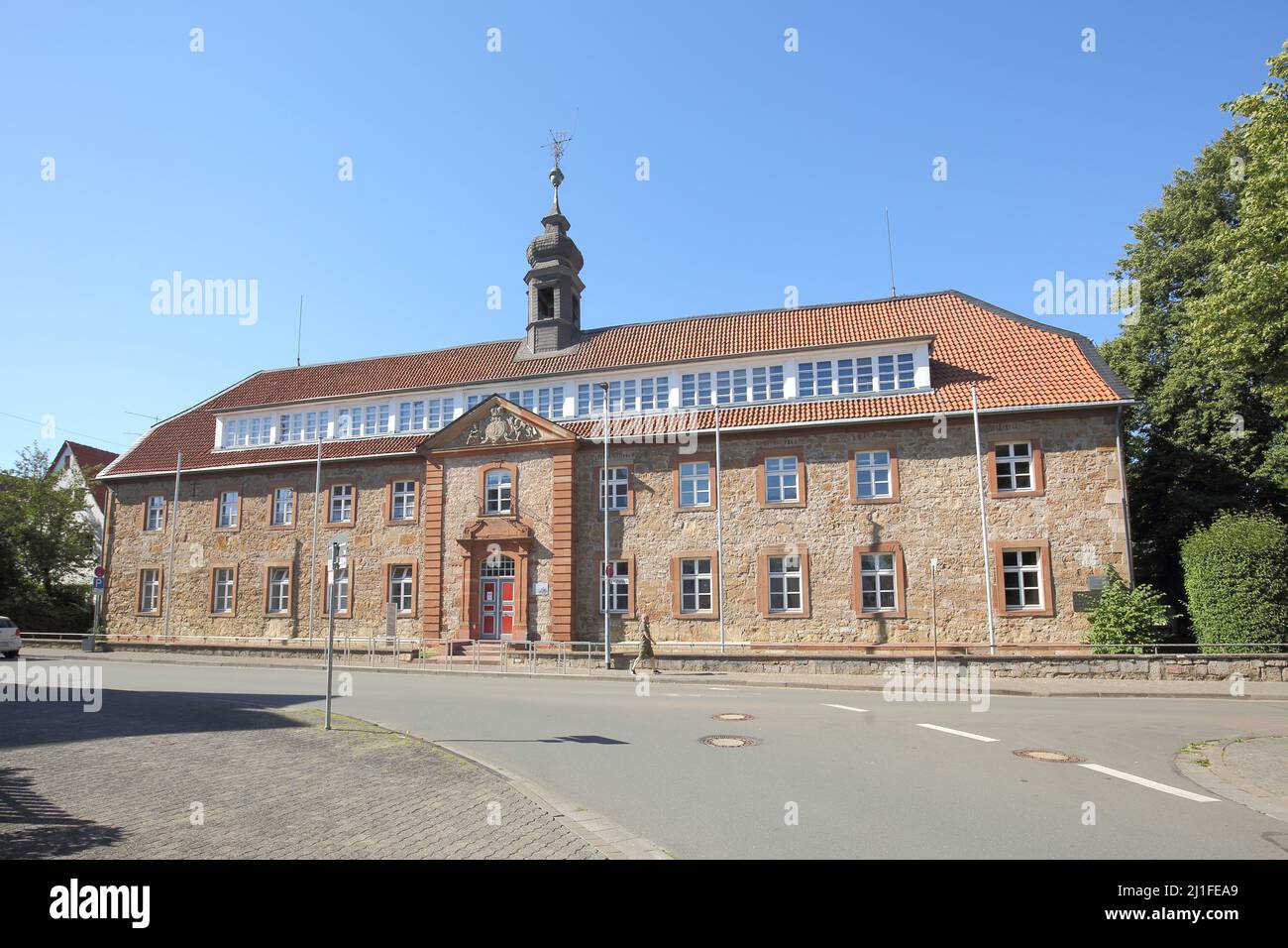 Vocational school in Korbach, Hesse, Germany Stock Photo - Alamy