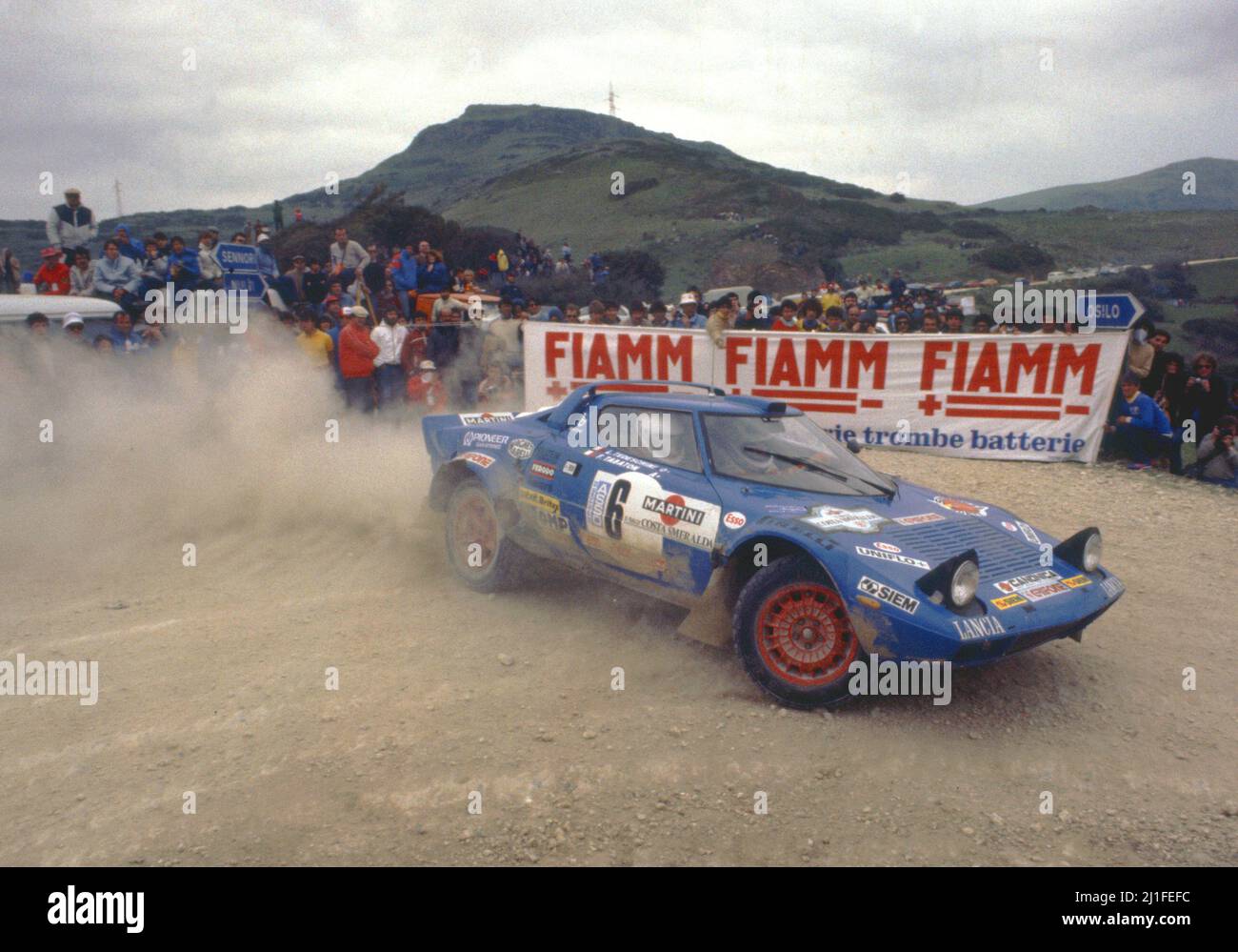 Fabrizio Tabaton (ITA) Luciano Tedeschini (ITA) Lancia Stratos Hf Gr4 ...