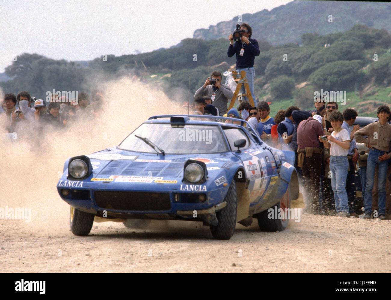 Fabrizio Tabaton (ITA) Luciano Tedeschini (ITA) Lancia Stratos Hf Gr4 ...