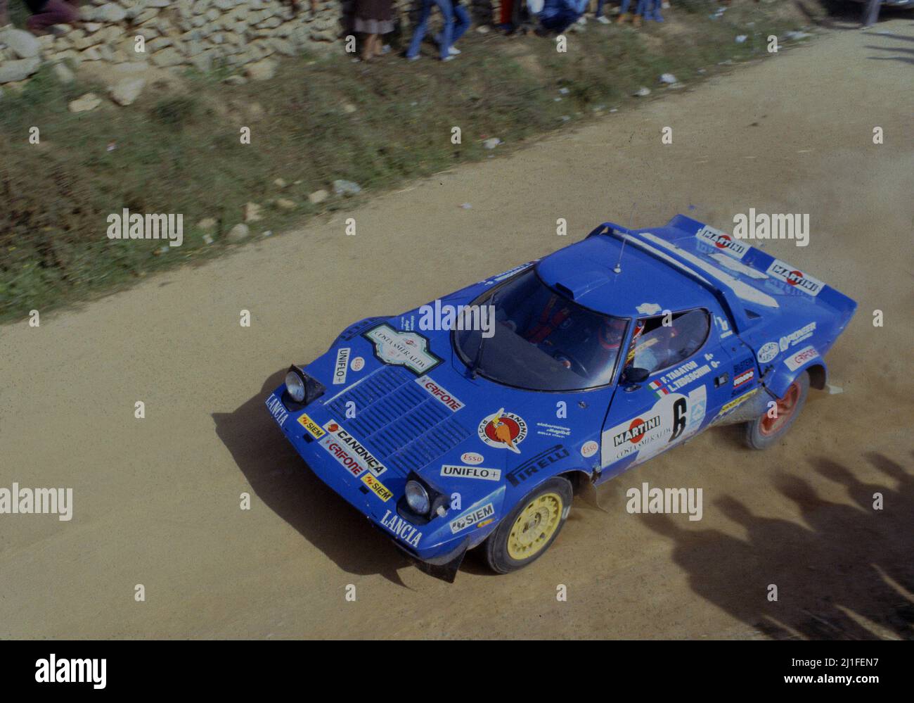 Fabrizio Tabaton (ITA) Luciano Tedeschini (ITA) Lancia Stratos Hf Gr4 ...