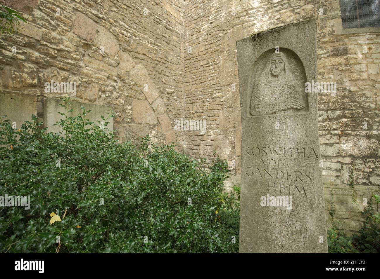 Hrotsvit of gandersheim hi-res stock photography and images - Alamy