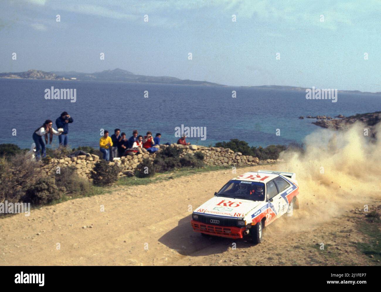 Michele Cinotto (ITA) Emilio Radaelli (ITA) Audi Quattro Gr4 Audi Sport ...