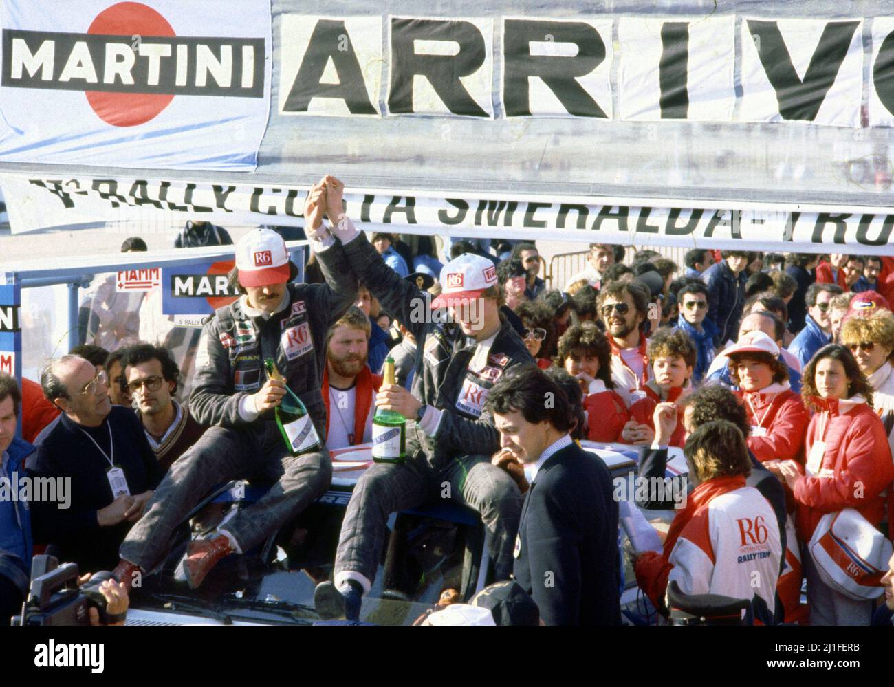 Michele Cinotto (ITA) Emilio Radaelli (ITA) Audi Quattro Gr4 Audi Sport ...