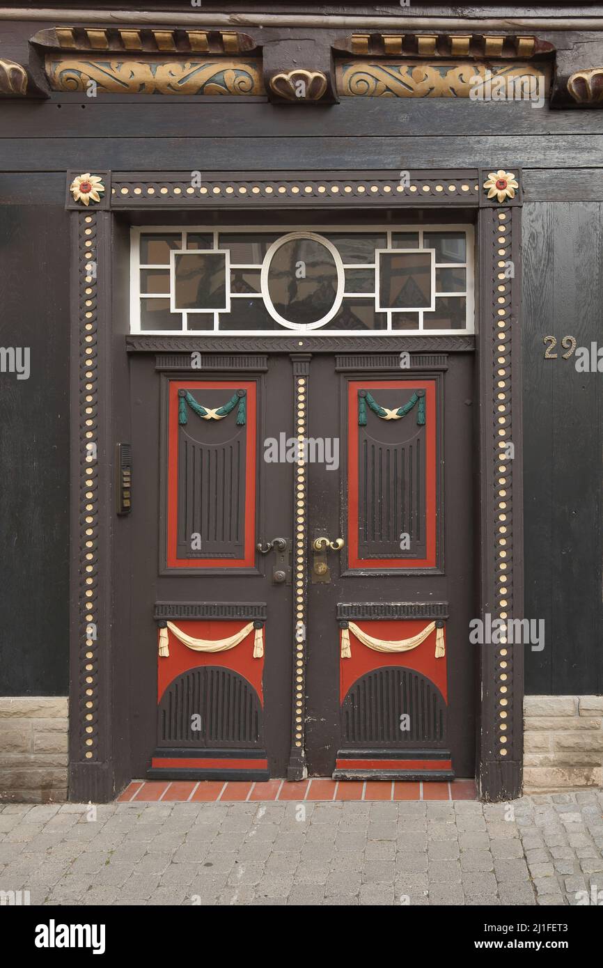 German germany front doors hi-res stock photography and images - Alamy