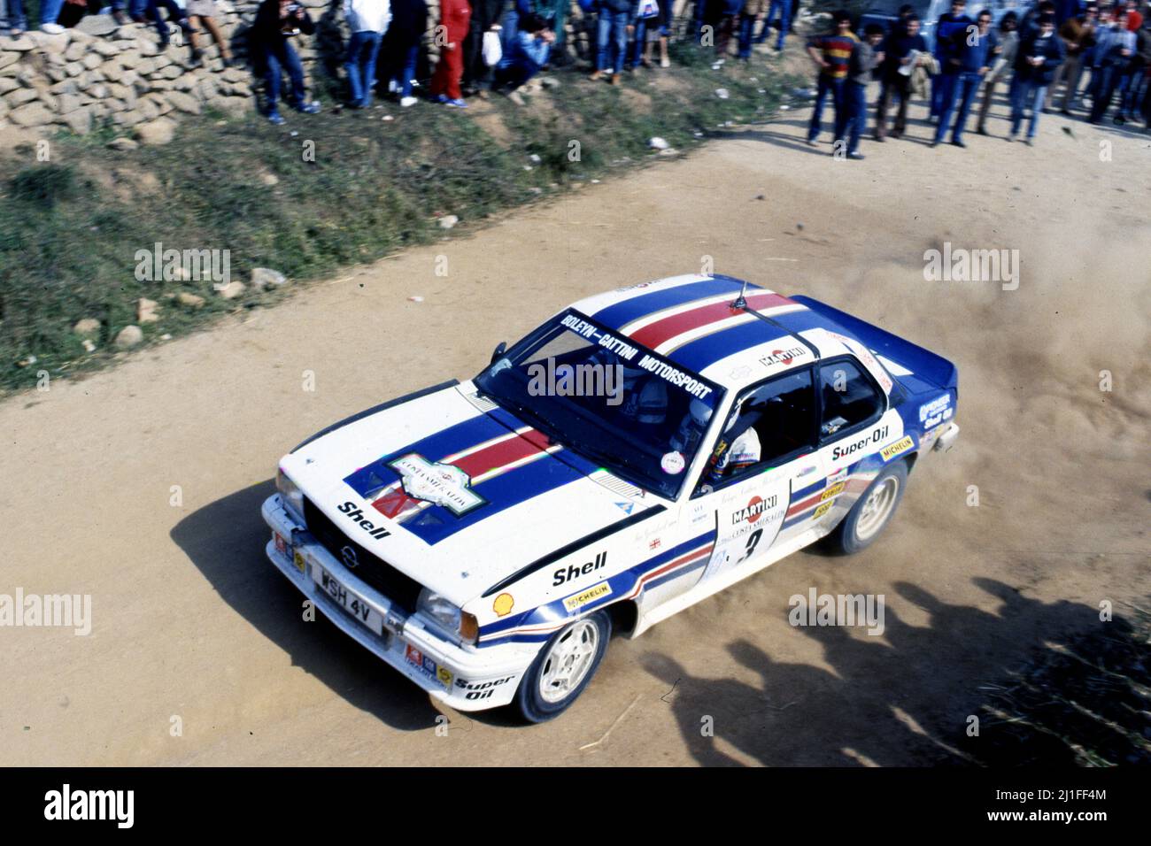 Jimmy McRae (GBR) Ian Grindrod (GBR) Opel Ascona 400 Gr4 Rothmans Opel ...