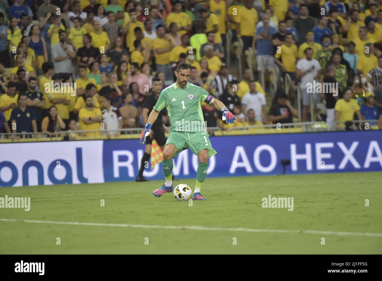 Rio de Janeiro-Brazil March 24, 2022 World Cup qualifiers, match ...