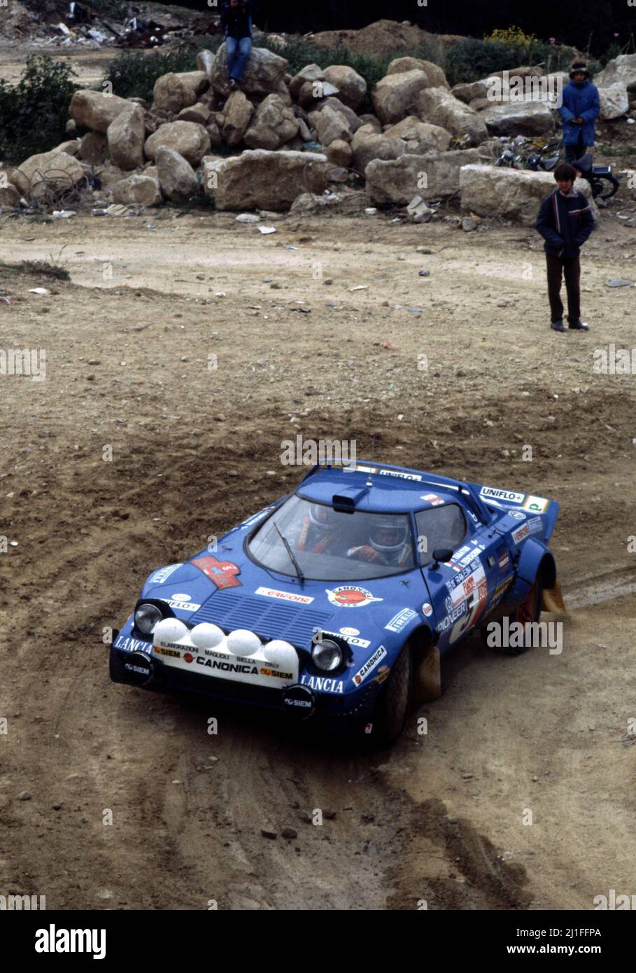 Fabrizio Tabaton (ITA) Luciano Tedeschini (ITA) Lancia Stratos Hf Gr4 ...