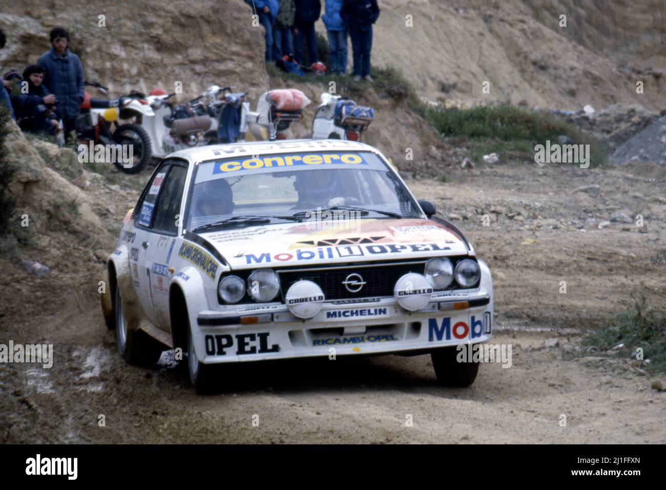 Luigi Lucky Battistolli (ITA) Fabio Penariol (ITA) Opel Ascona 400 Gr4 ...