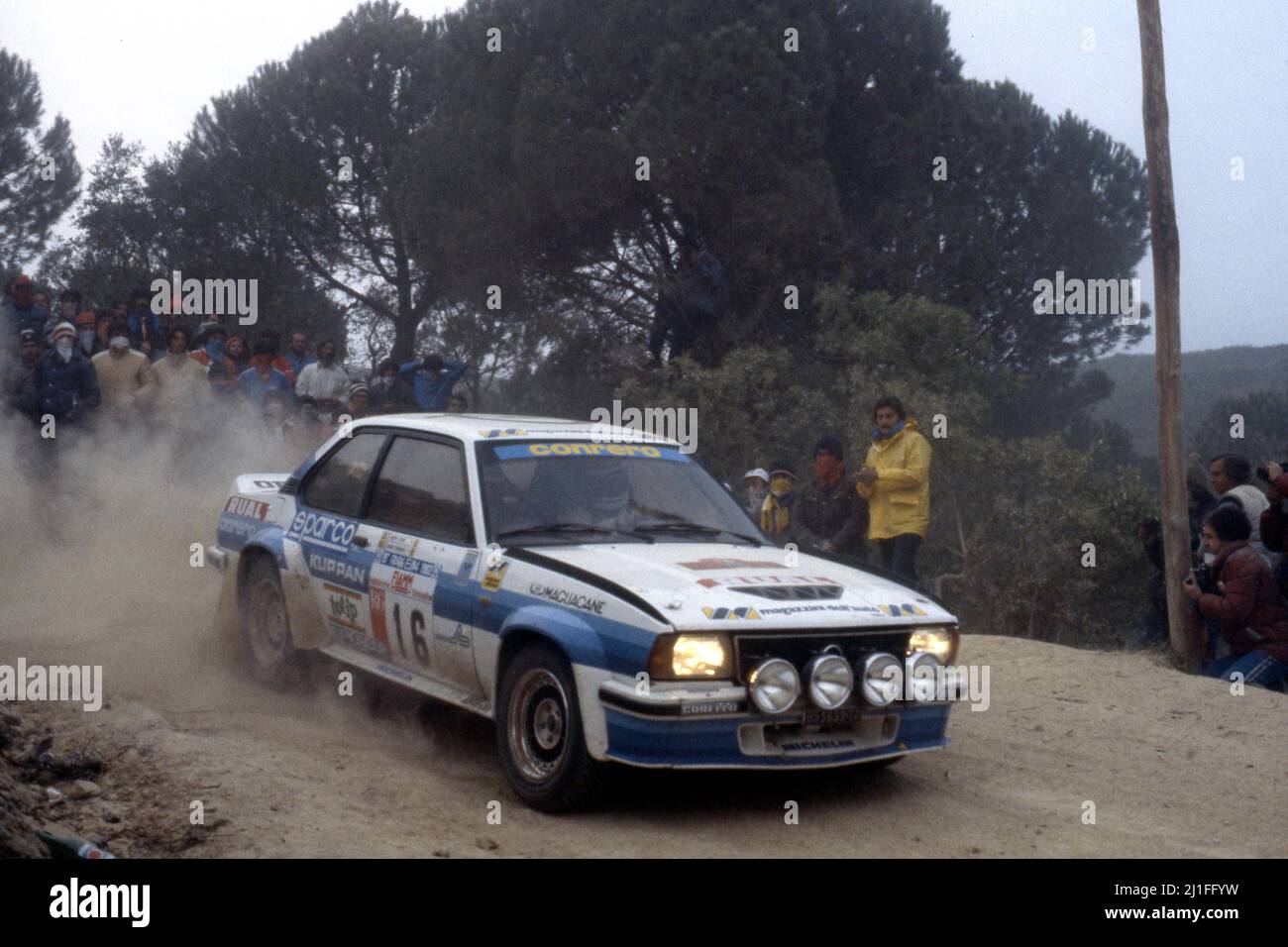 Dario Cerrato (ITA) Giuseppe Geppi Cerri (ITA) Opel Ascona 400 Gr4 ...