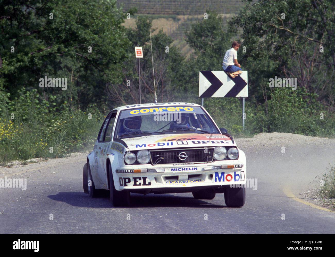 Antonio Tony Fassina (ITA) Roberto Rudy Dal Pozzo (ITA) Opel Ascona 400 ...