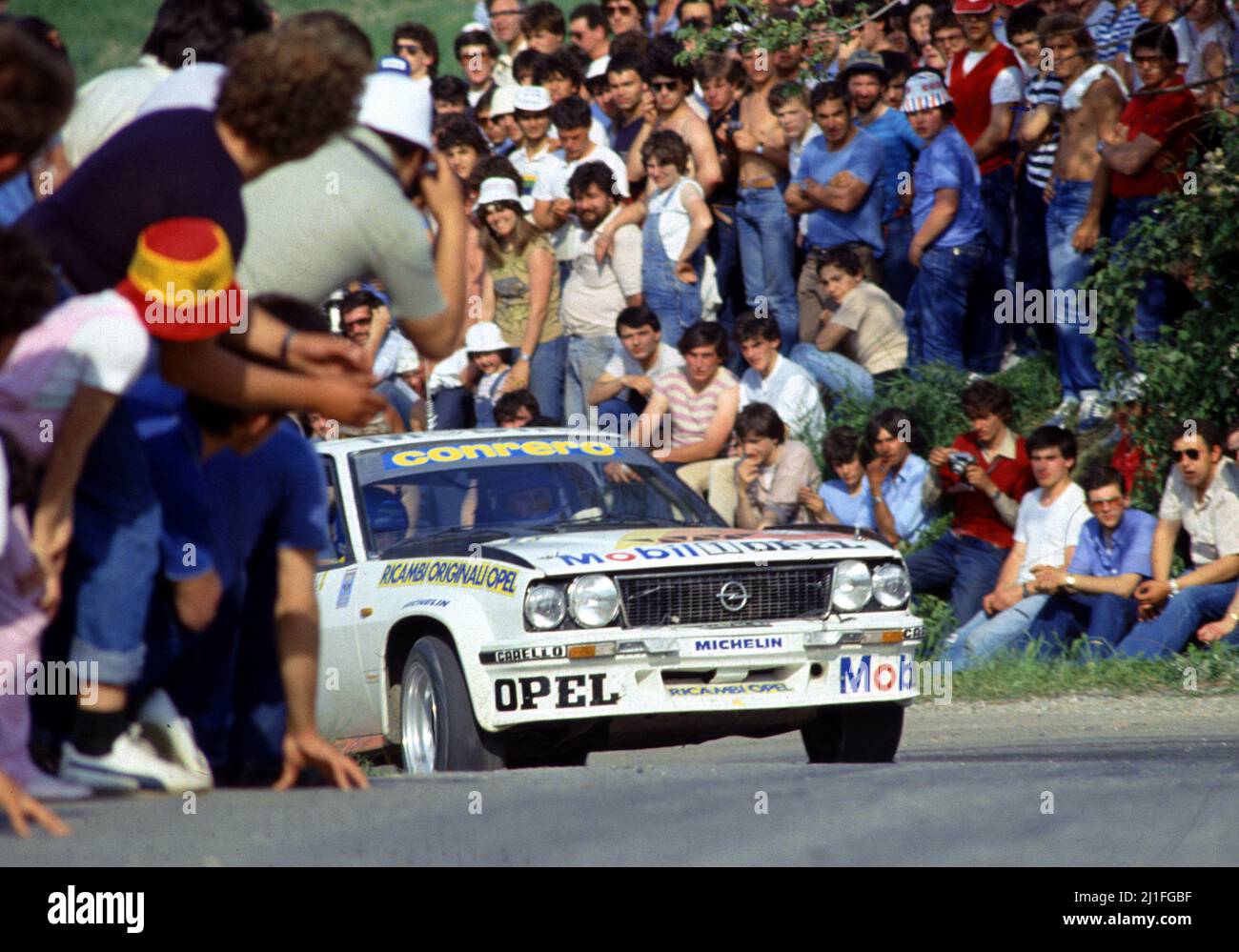 Luigi Lucky Battistolli (ITA) Fabio Penariol (ITA) Opel Ascona 400 Gr4 ...