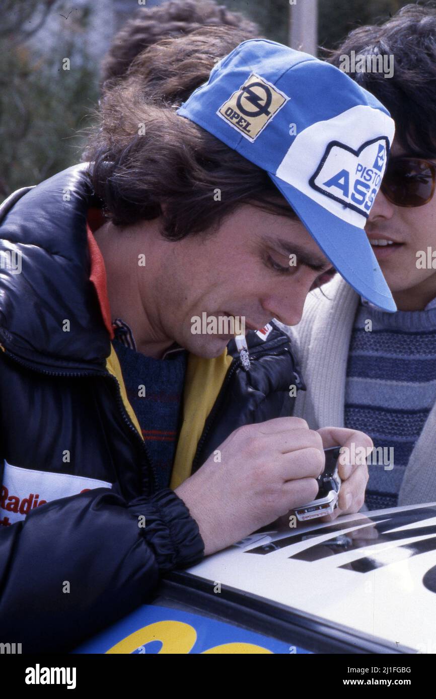 Roberto Rudy Dal Pozzo (ITA) Opel Ascona 400 Gr4 Opel GM Italia Conrero ...