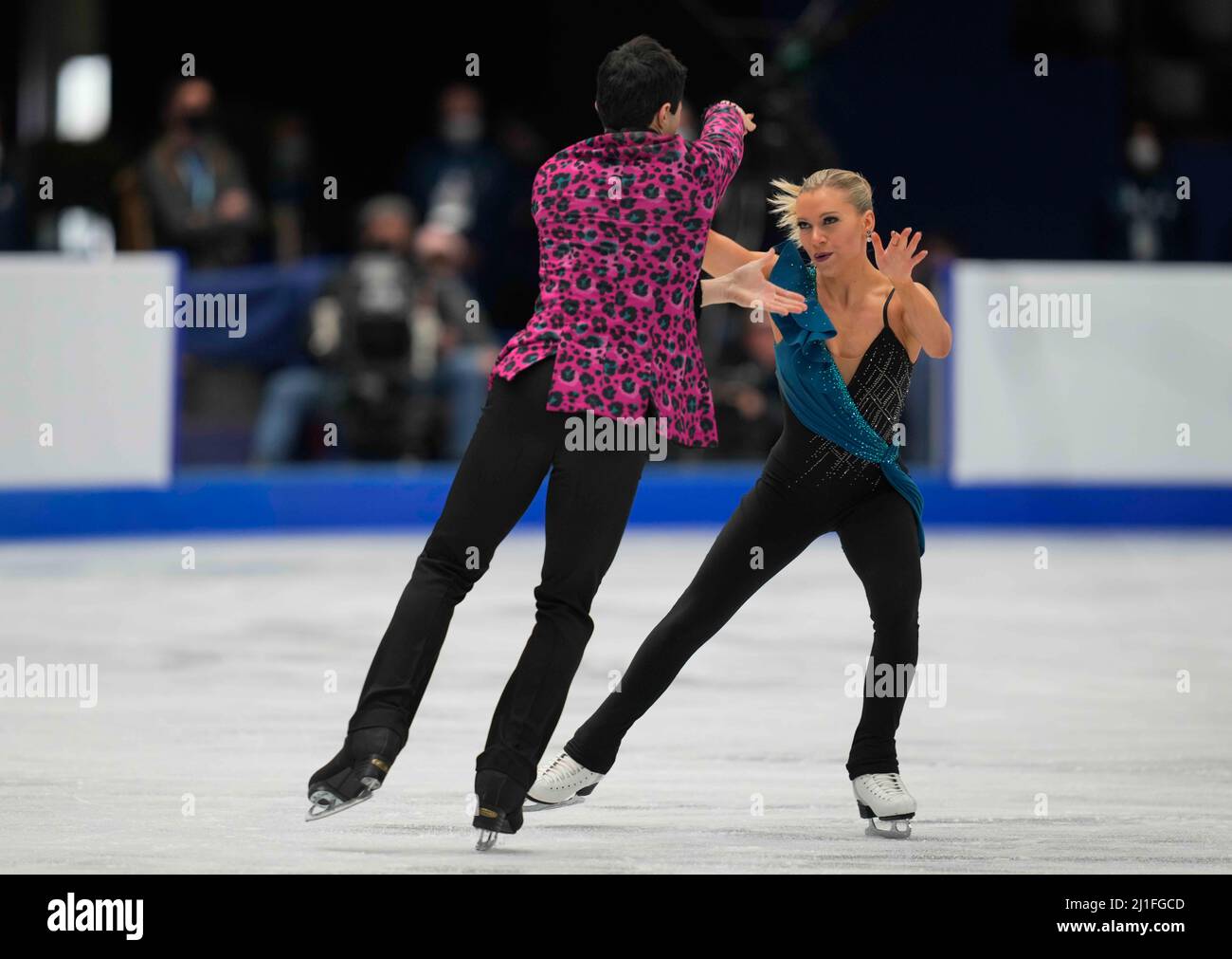 Sud de France Arena, Montpellier, France. 25th Mar, 2022. Marjorie ...