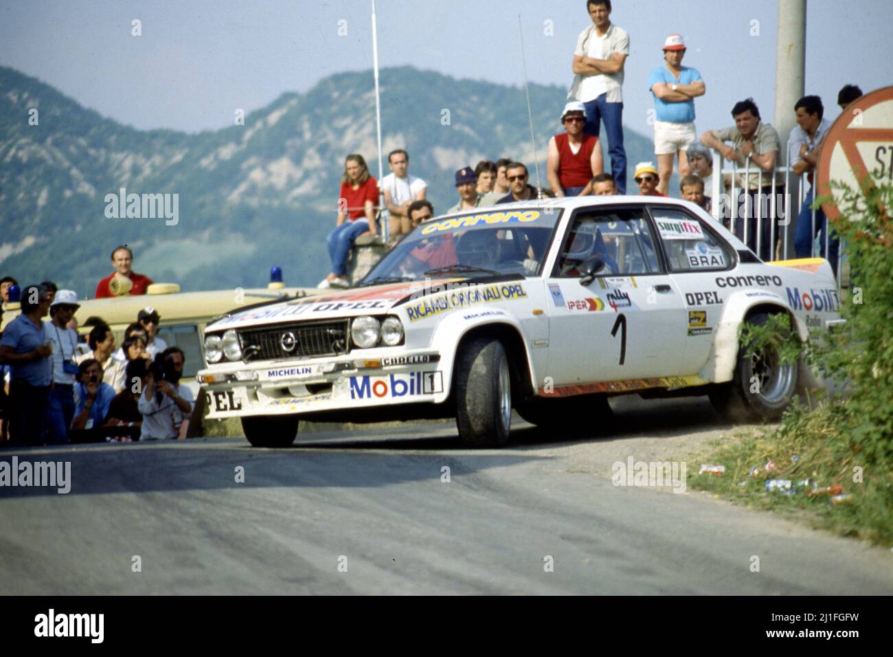 Antonio Tony Fassina (ITA) Roberto Rudy Dal Pozzo (ITA) Opel Ascona 400 ...