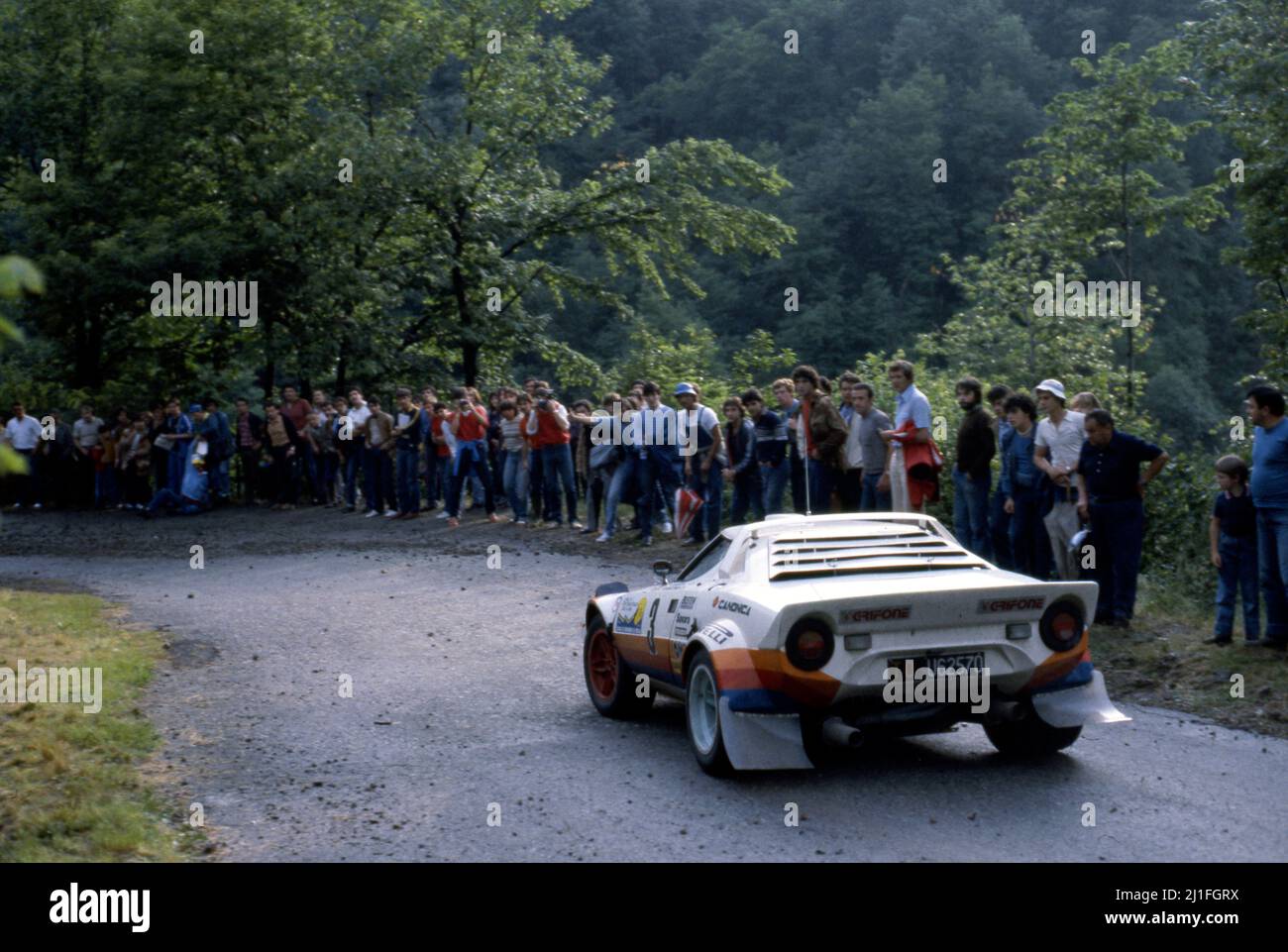 Fabrizion Tabaton (ITA) Luciano Tedeschini (ITA) Lancia Stratos Hf Gr4 ...