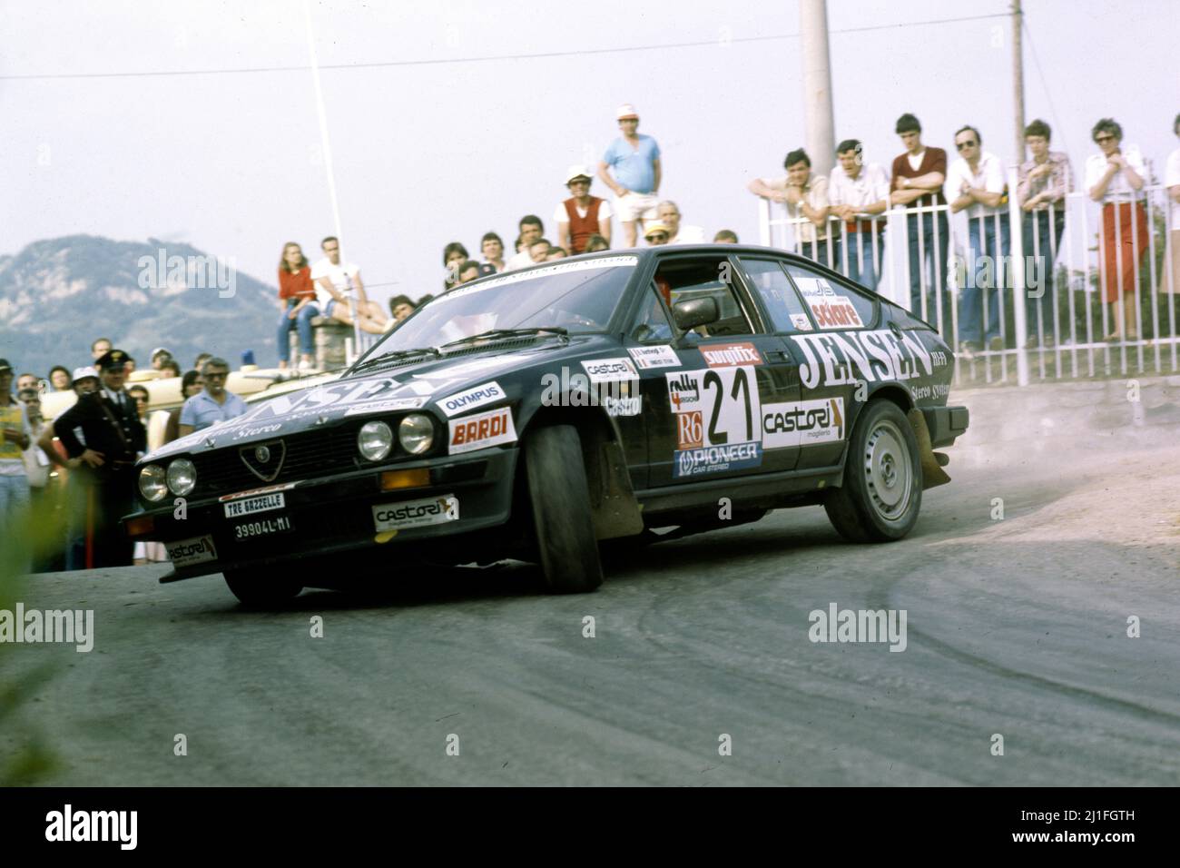 Bruno Bentivogli (ITA) Stefano Steve Evangelisti (ITA) Alfa Romeo ...