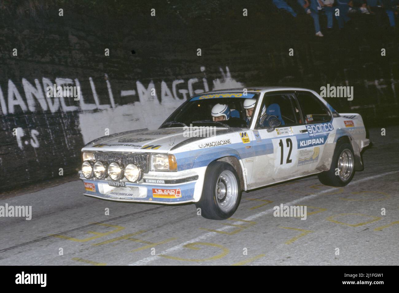 Dario Cerrato (ITA) Giuseppe Geppi Cerri (ITA) Opel Ascona 400 Gr4 ...