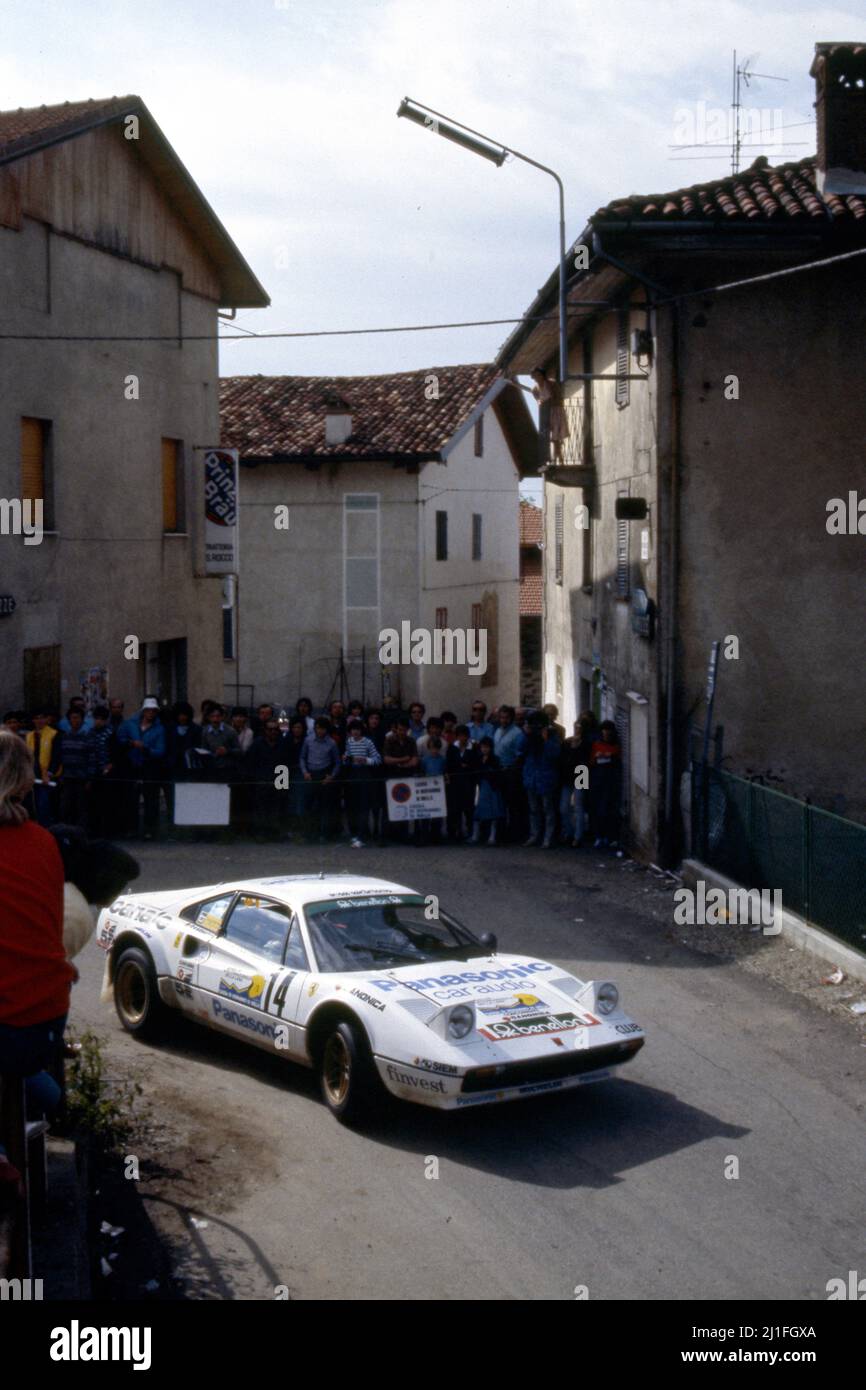 Antonio Tonino Tognana (ITA) Massimo de Antoni (ITA) Ferrari 308 GtB ...