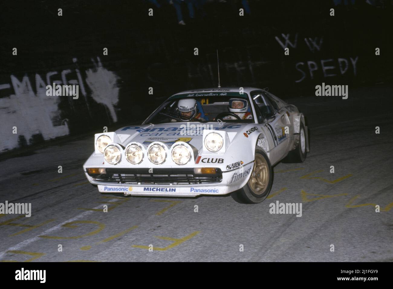 Antonio Tonino Tognana (ITA) Massimo de Antoni (ITA) Ferrari 308 GtB ...